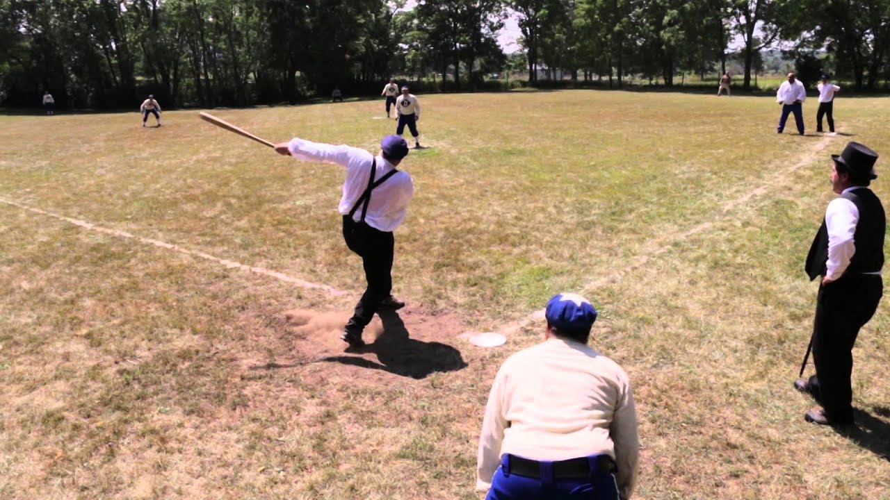 A look at baseball in the 1870s - YouTube