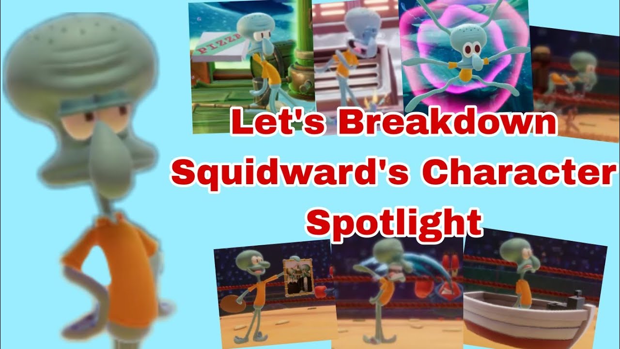 Squidward Spotlight Breakdown - YouTube