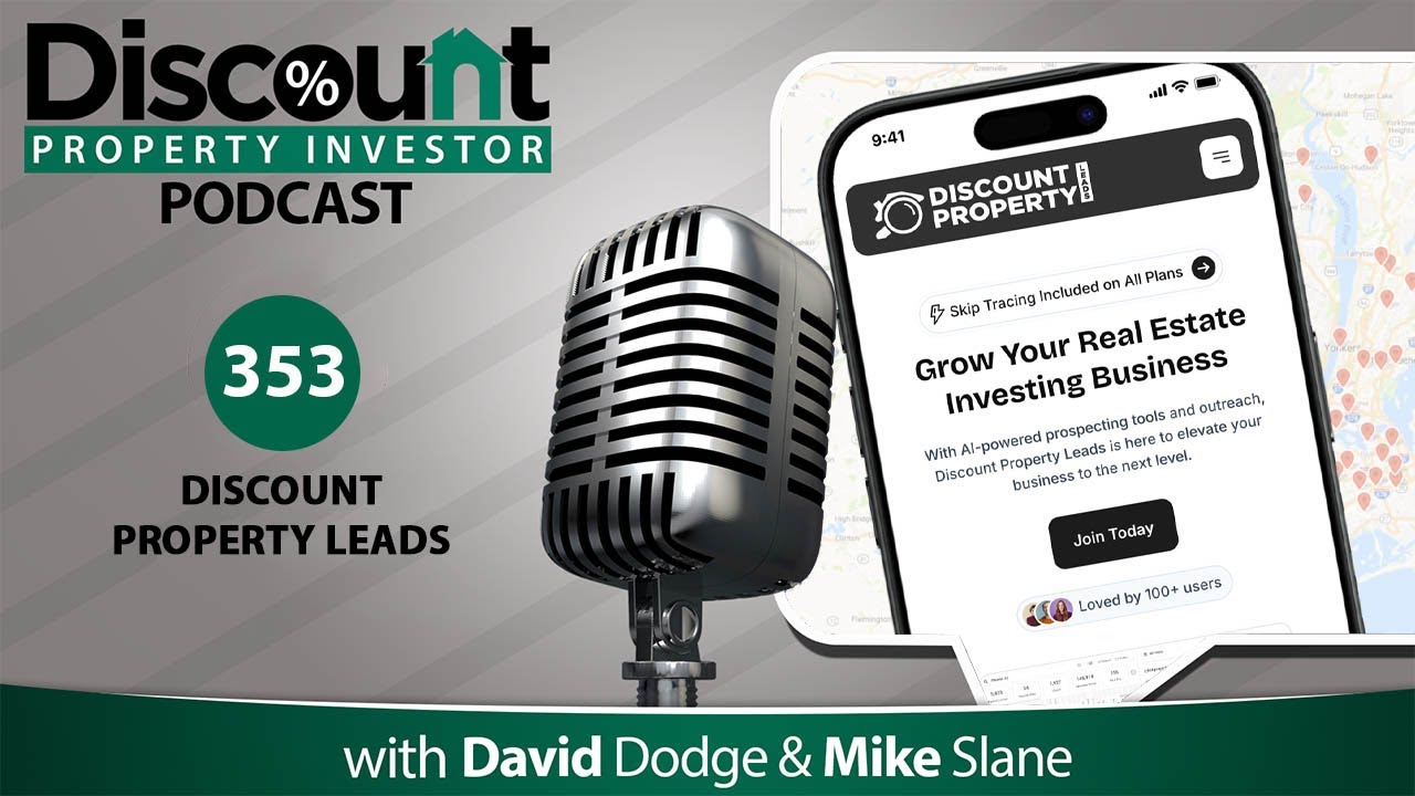 Discount Property Leads l Episode 349 - YouTube