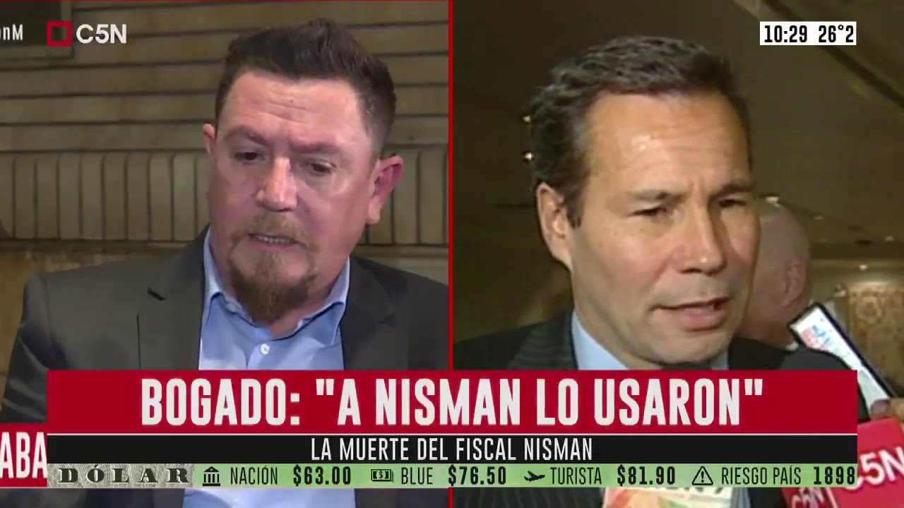 Muerte de Nisman: Habló Allan Bogado en Radio 10 - YouTube