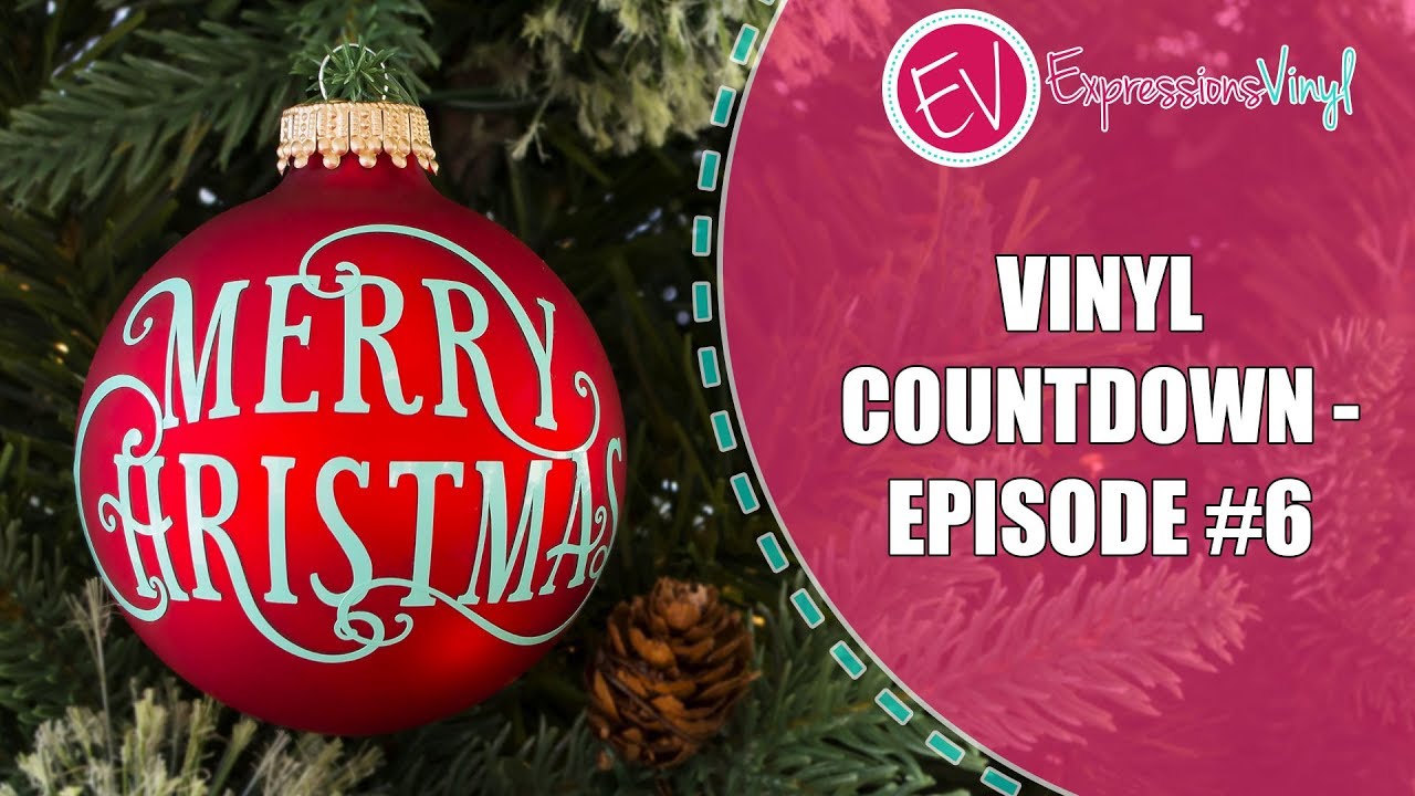 Vinyl Countdown Christmas Windows - YouTube