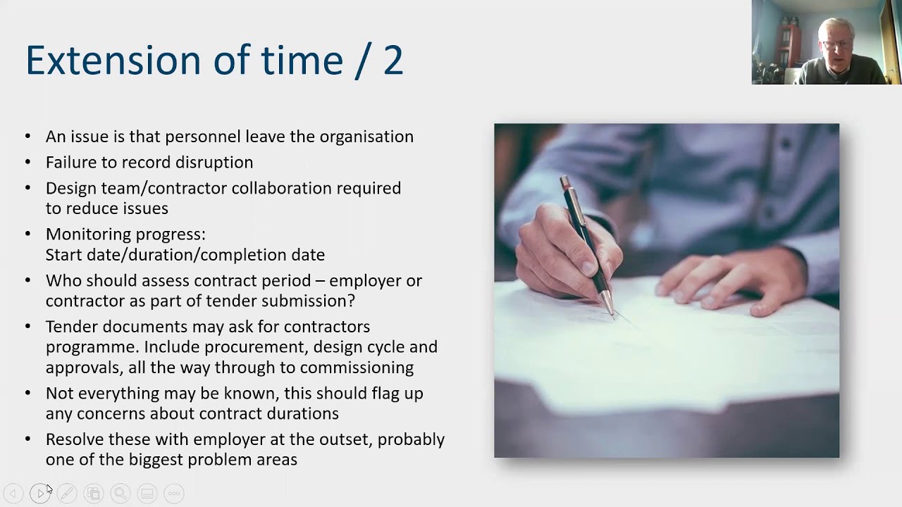 Notice and time extension webinar - YouTube