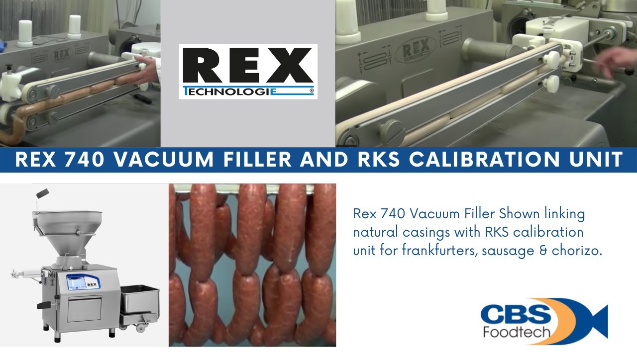 Rex - Vacuum Filler (+ RKS Calibration Unit) - YouTube