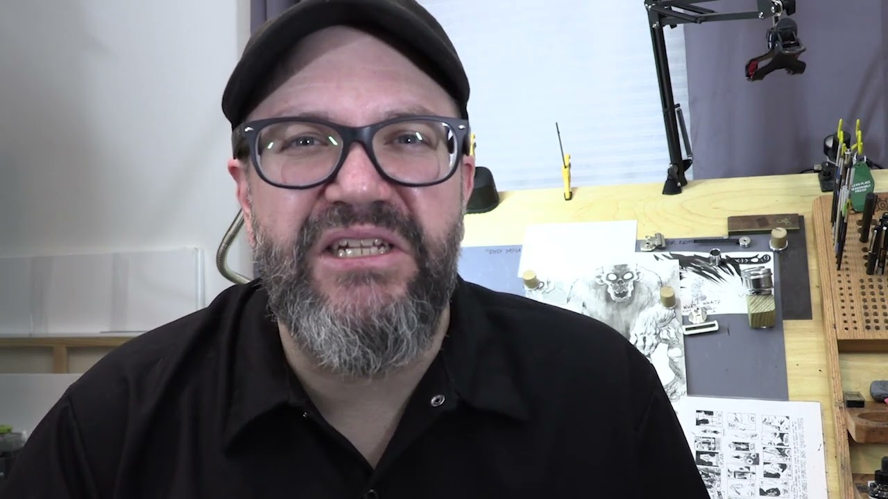 Eric Powell wins Best Comic Book Division at NCS Reuben Awards, 2021 - YouTube