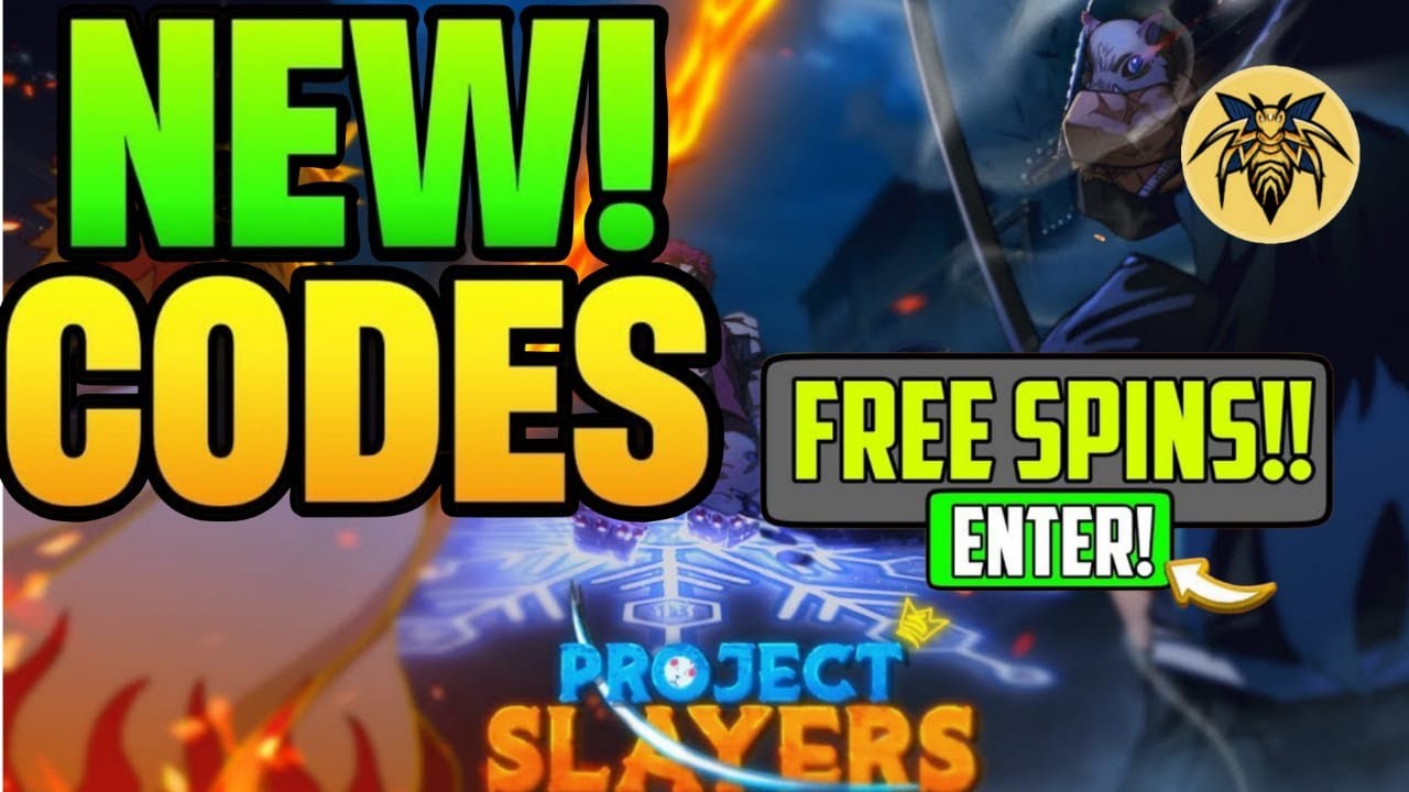 🤩 FREE SPIN CODES 🤩 PROJECT SLAYERS - ROBLOX PROJECT SLAYERS CODES ...