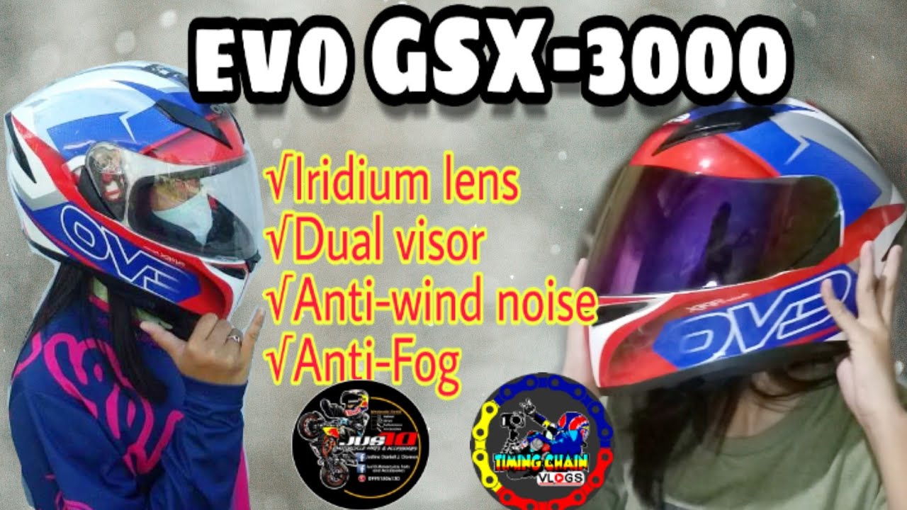 EVO GSX-3000 - #Evo Helmet Review | Timing Chain Vlogs ft ...