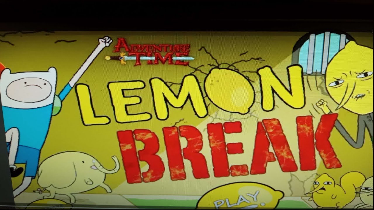ADVENTURE TIME! LEMON BREAK! PART 1! - YouTube