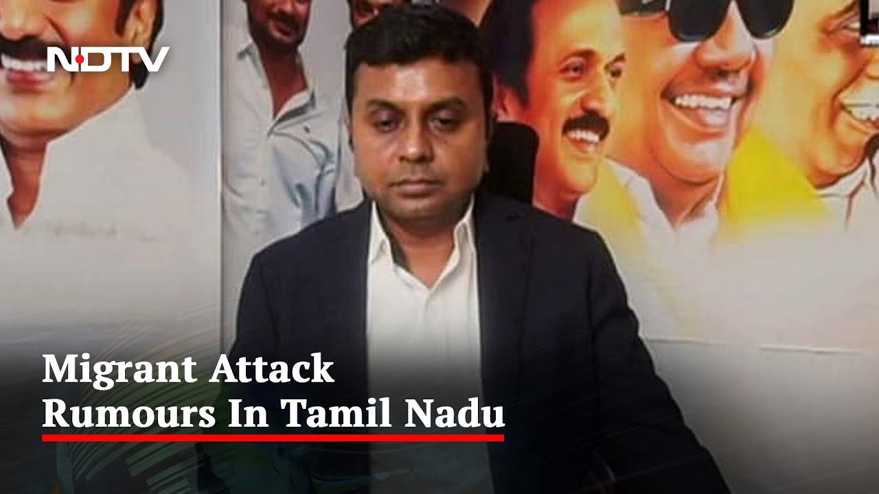 "BJP-RSS Jittery Of MK Stalin": DMK Spokesperson On Spread Of Migrant ...