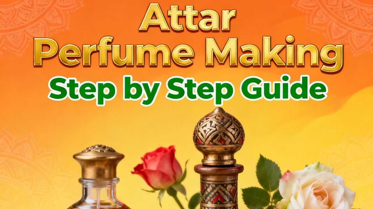 Attar Perfume Making Process | How to Make Long Lasting Attar | Perfume ...