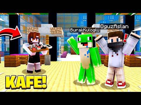 ASLAN ŞEHRİNE KAFE AÇTIK - Minecraft AslanCraft Bölüm 15