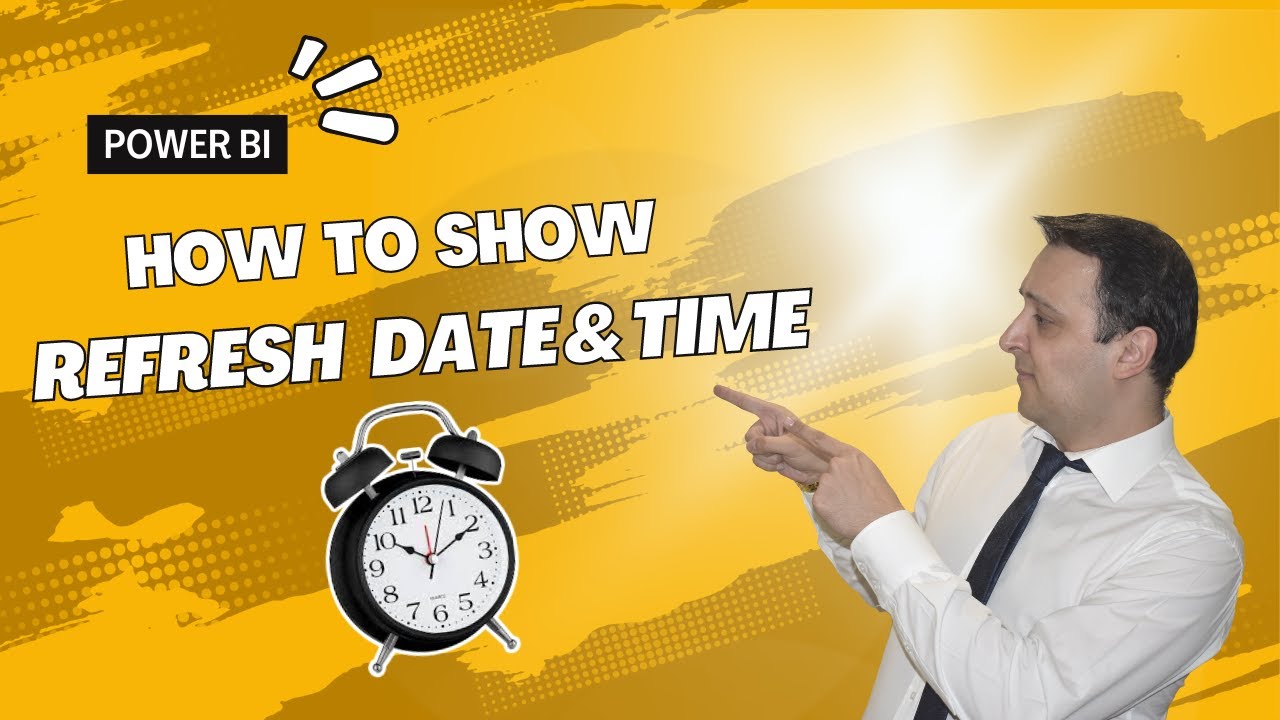 How To Show Refresh Date Time In Power BI YouTube How To Show Refresh Date Time In Power BI YouTube