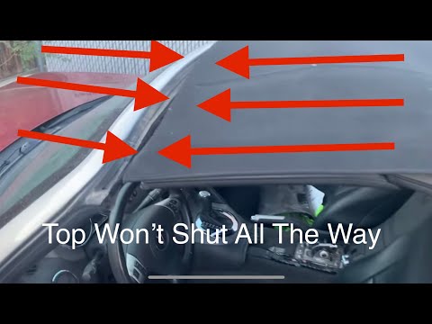 SOLVED: 2004-2009 Pontiac Solstice Convertible Top Roof Won't Close ...