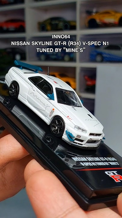 Inno64 Nissan Skyline GT-R (R34) V-Spec N1 Tuned by "MINE'S" #tanhcollector#inno64#nissan#shorts ...