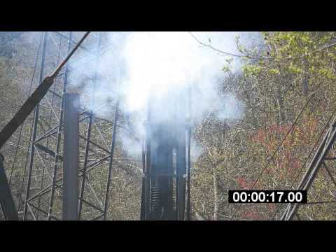 Pile-driver Comes Apart While In Operation - Fail - YouTube
