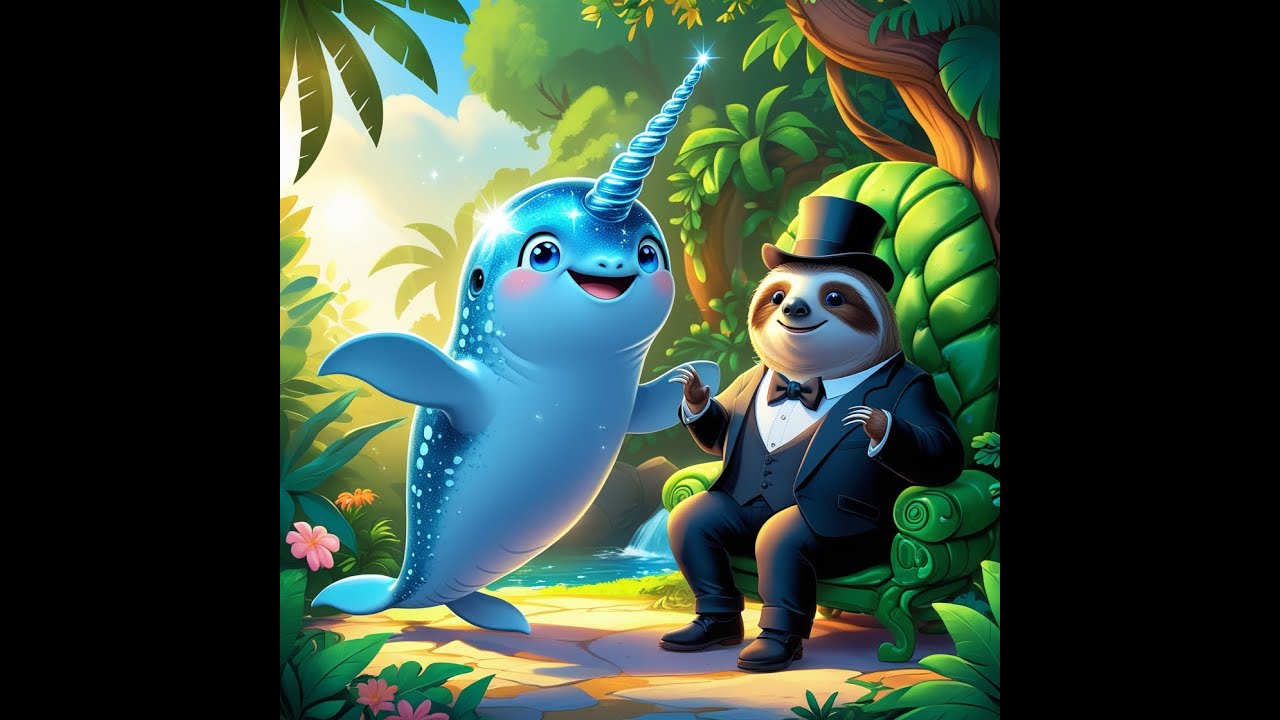 Narwhal Dances Under the Sea | Opera Sloth Kid Songs | Toddler Songs ...