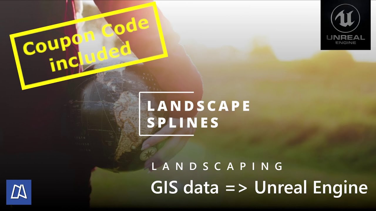 Unreal Engine Landscape Splines UE 5.4 - YouTube