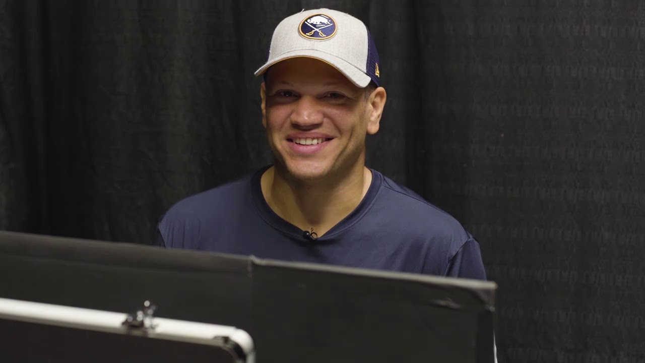 A Dinosaur?! | Kyle Okposo, Jason Pominville Play Box Of Lies | Buffalo ...