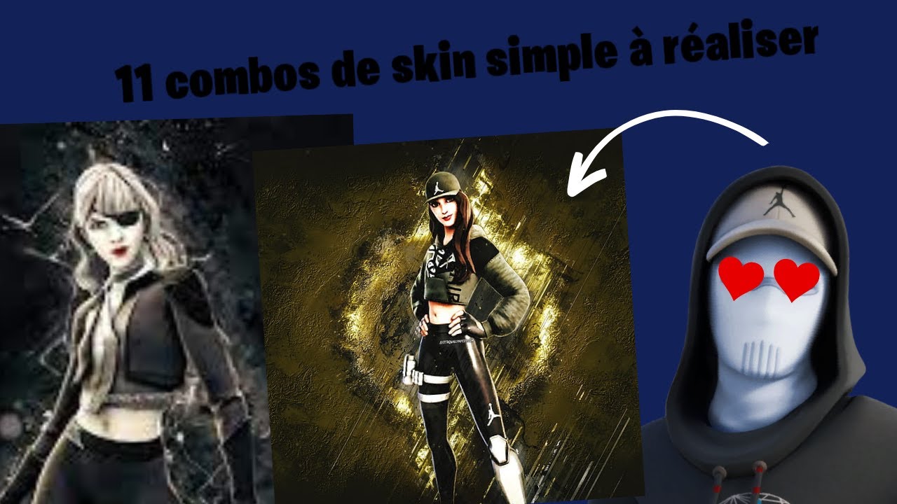 11 combos de skin simple à réaliser - YouTube