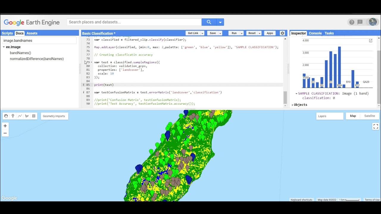 Google Earth Engine - Classification Accuracy Assessment - YouTube