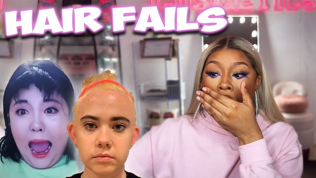 Hilarious & Outrageous Hair Fails // REACTION - YouTube