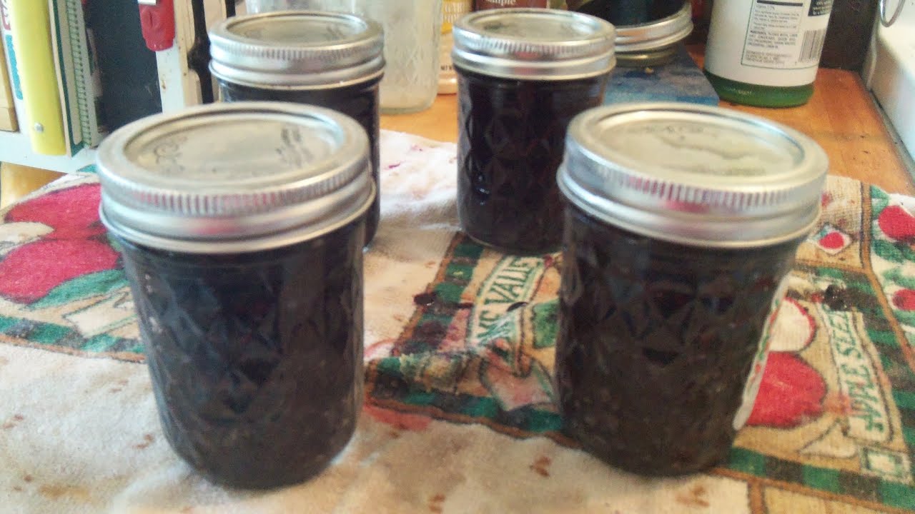 Blueberry Maple Jam - Canning What You Grow - YouTube