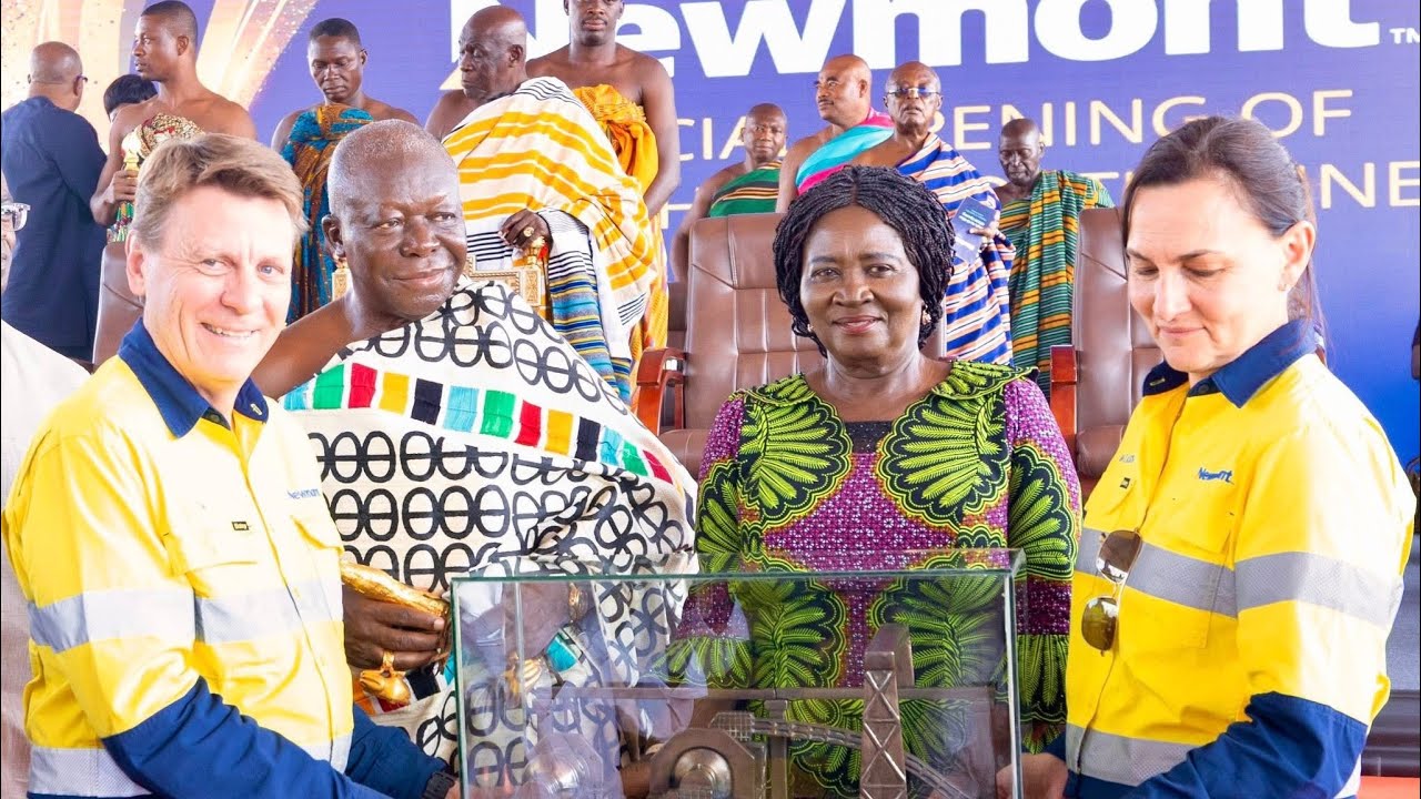 Watch how Otumfour Osei Tutu and Vice President Officially Launched ...