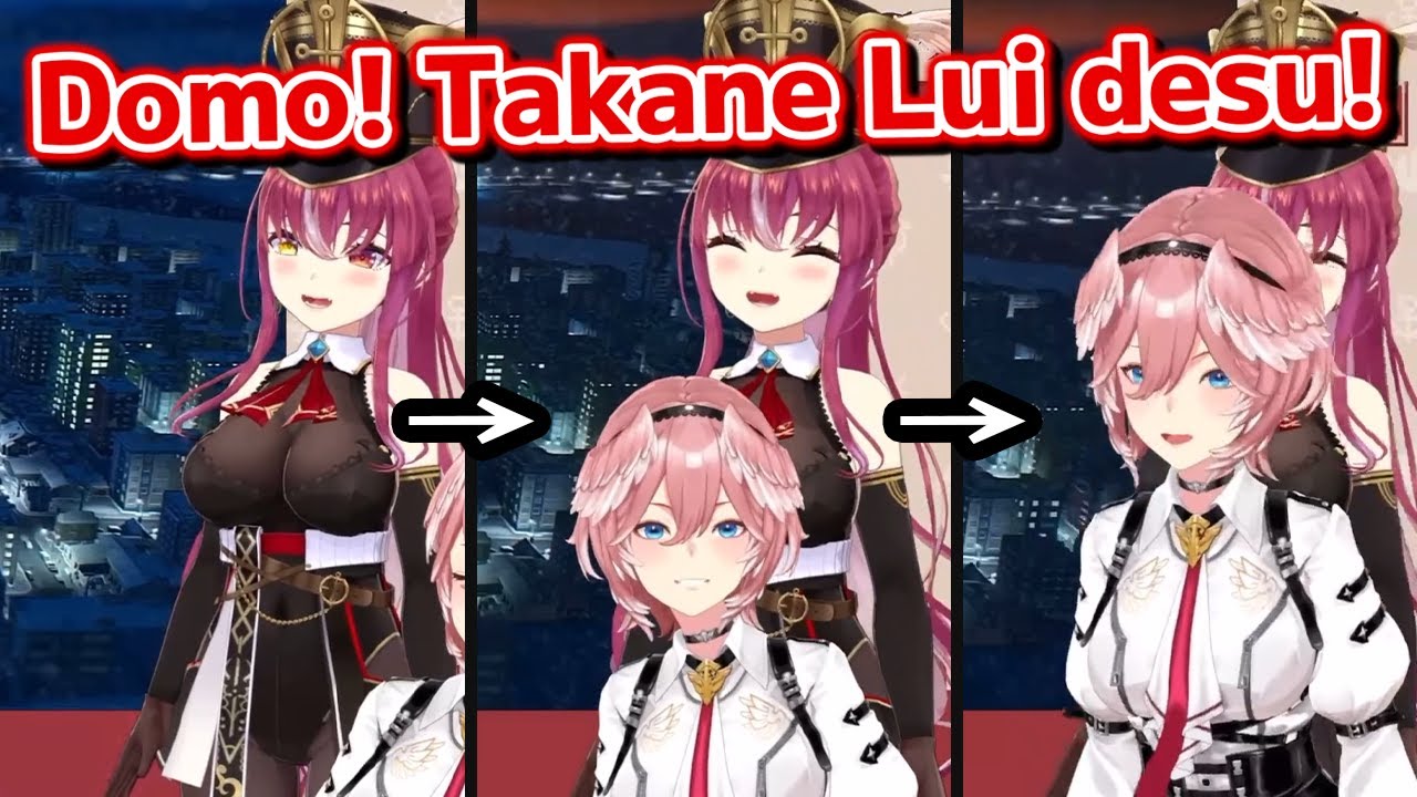 Lui immediately shows up and blocks Marine's body【Hololive】 - YouTube