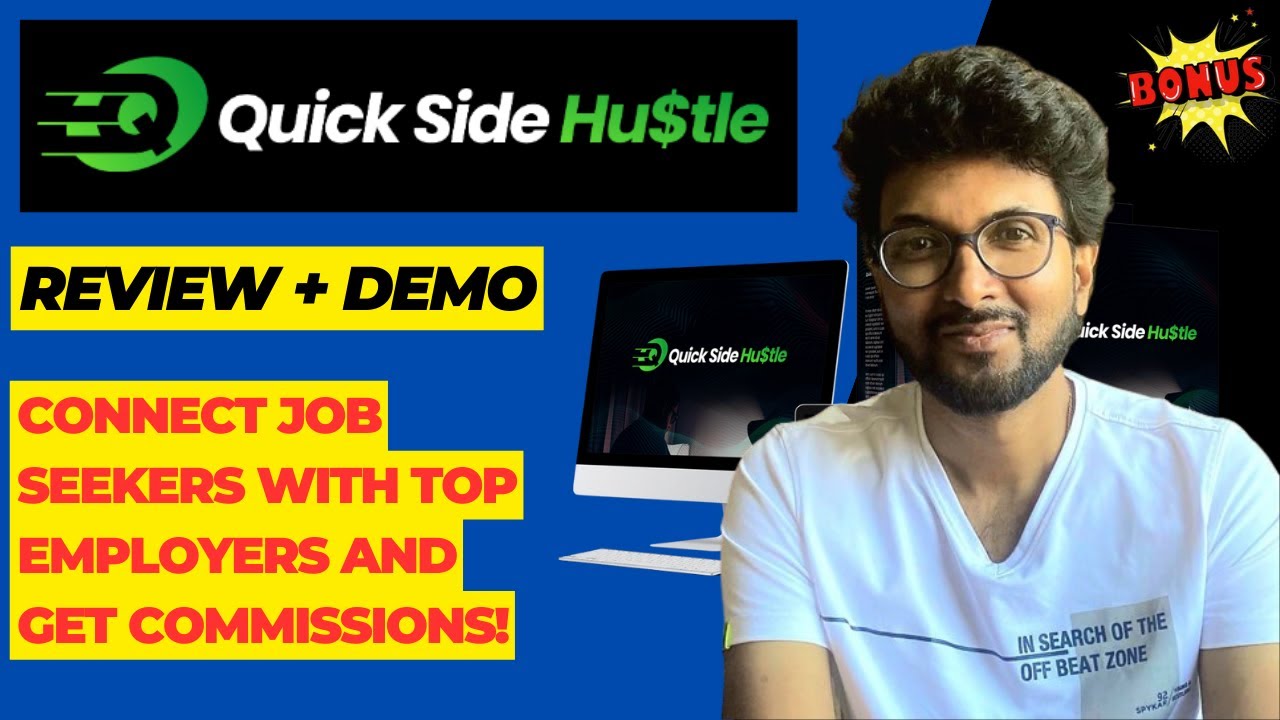 Quick Side Hustle Review + Demo – Connect job seekers with top ...