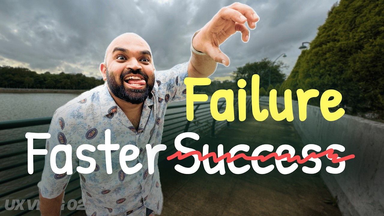 Why you need to fail fast to reach better UX - YouTube