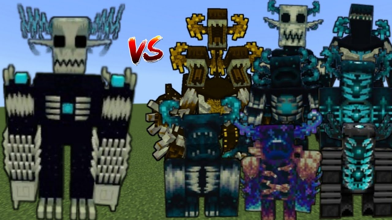 Mutant Tryden vs Warden Plus | Minecraft Bedrock | Mob Battle - YouTube