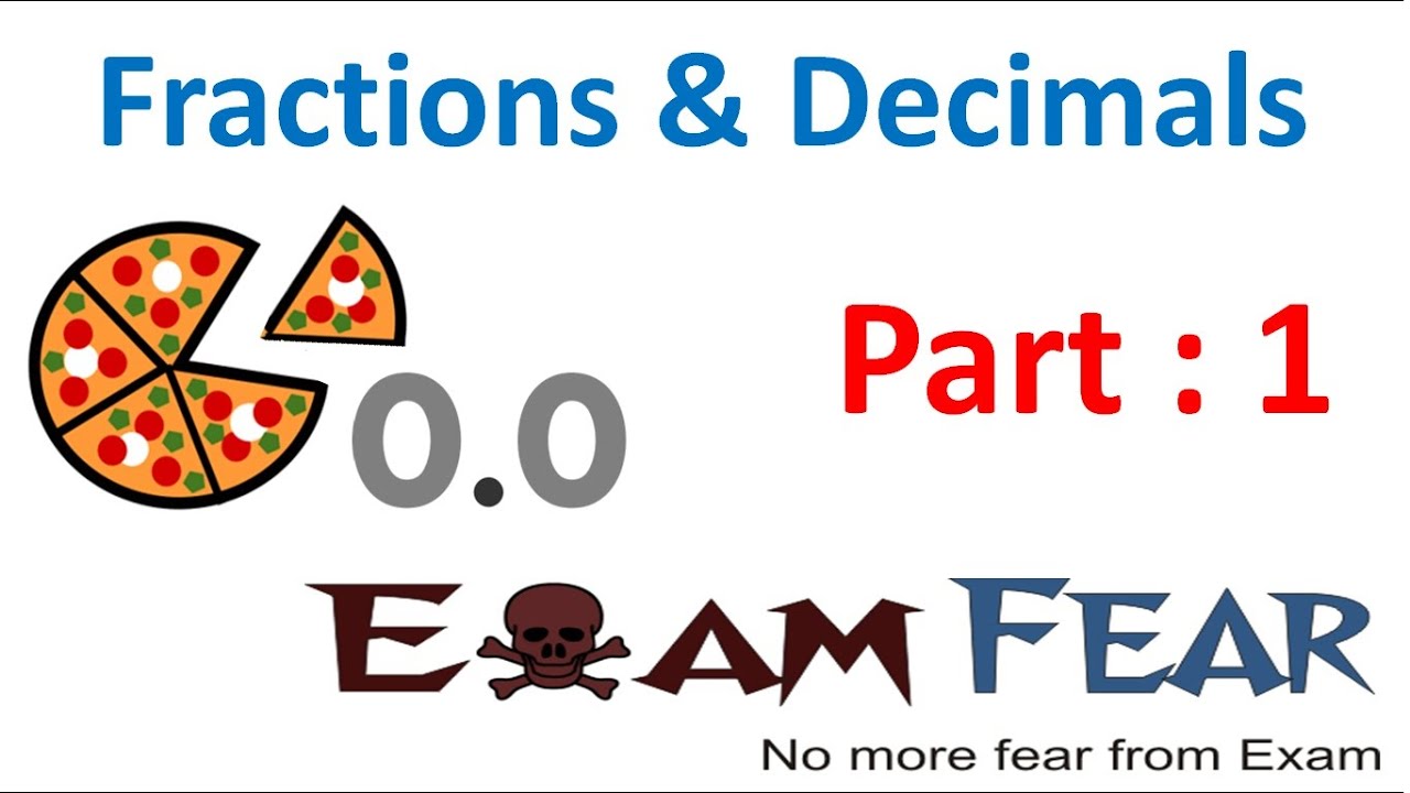 Maths Fractions and Decimals part 1 (Introduction) CBSE Class 7 ...