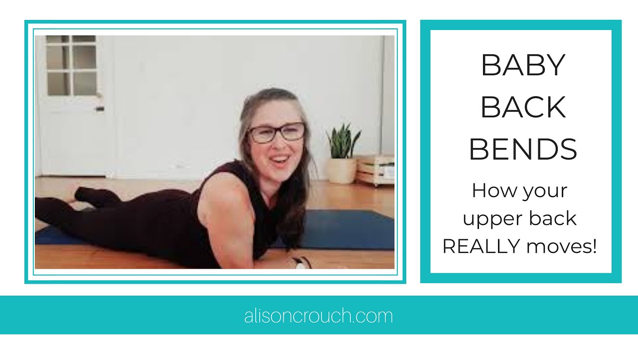 Baby Back Bends to wake up your spine - YouTube