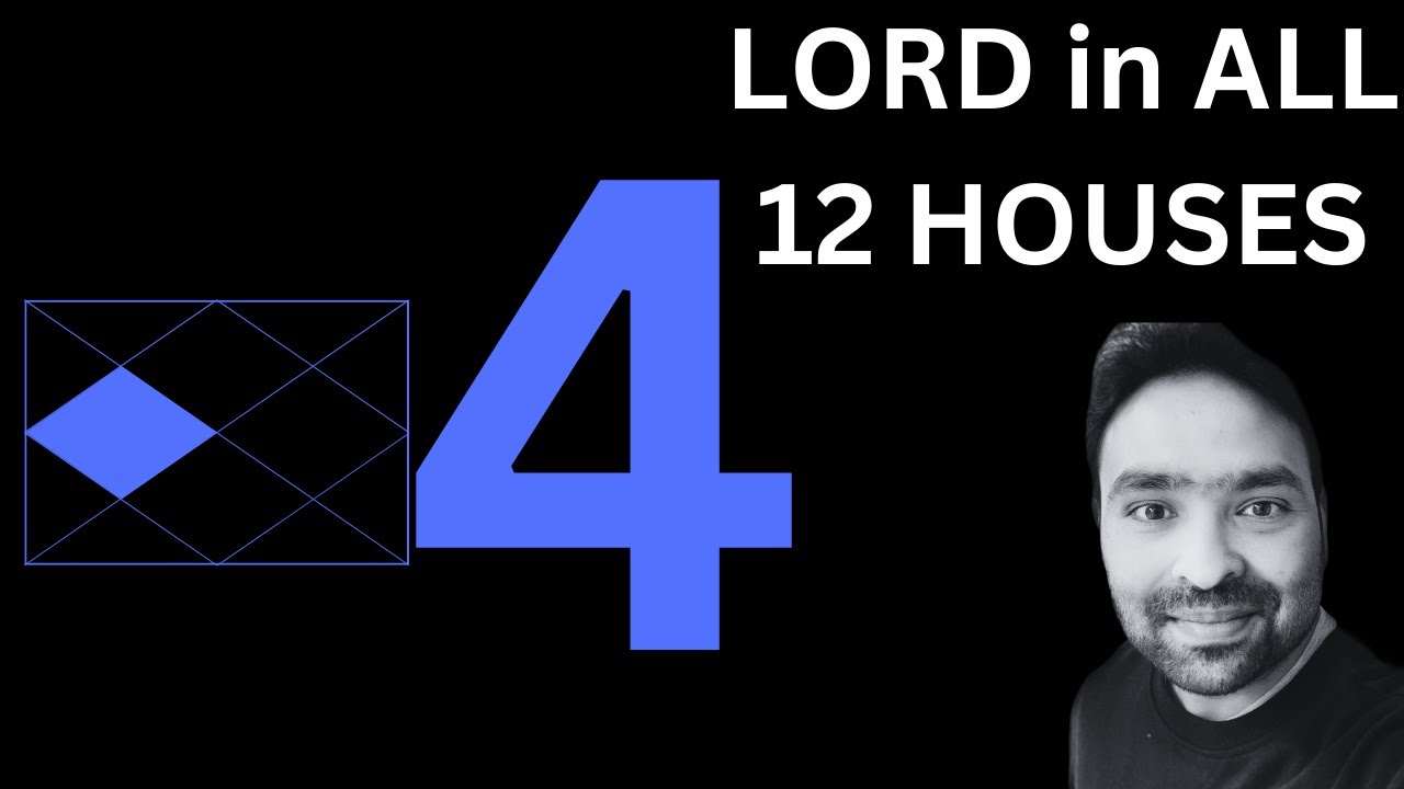 4th Lord Assets and peace in All Houses :: Vedic Astrology - YouTube