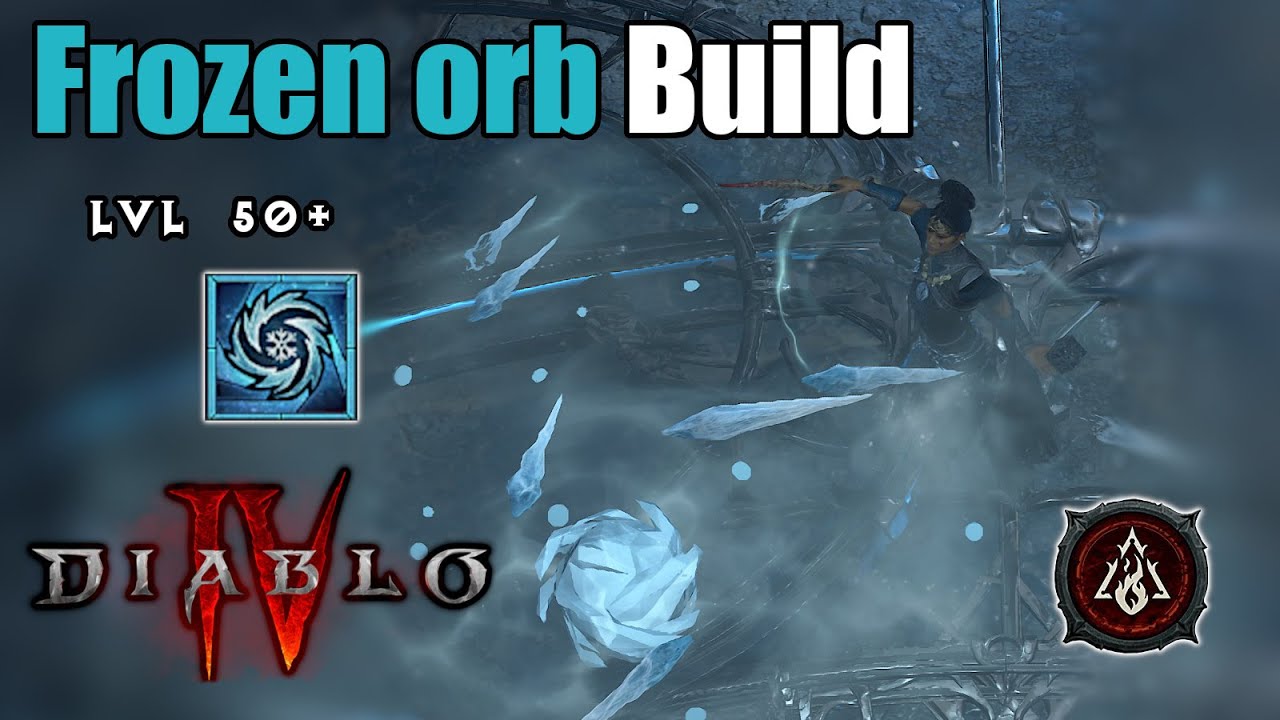 WT3 Capstone Dungeon with the FrostQueen - Frozen Orb Build Diablo 4 ...