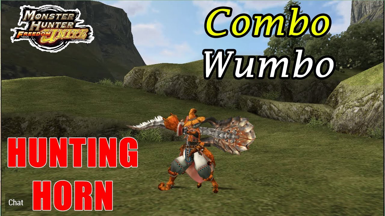 MHFU | Hunting Horn Combo | Game PSP - YouTube