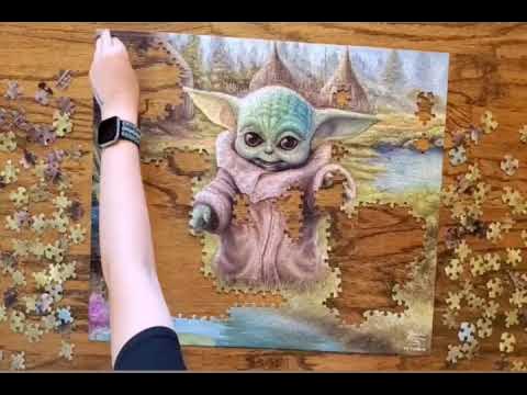 Baby Yoda Puzzle - YouTube