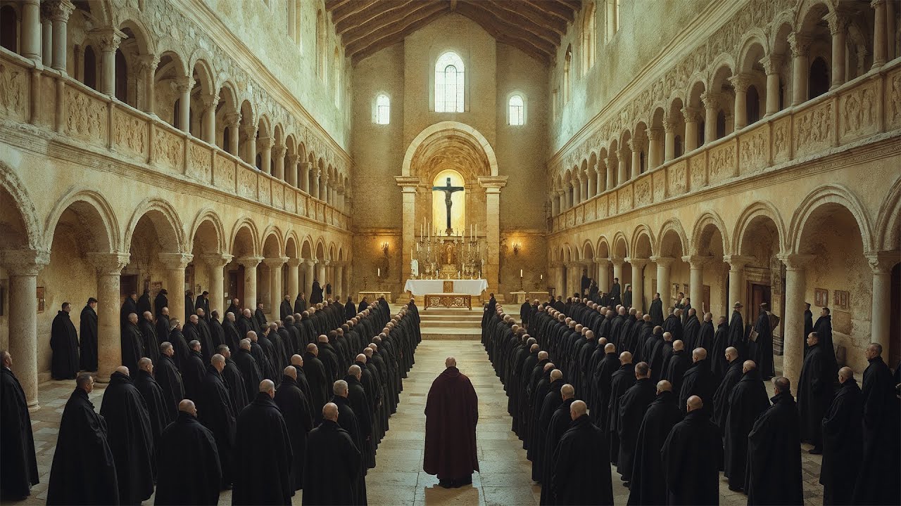 Gregorian Chants from Catholic Church | The Sound of Prayer Echoes ...