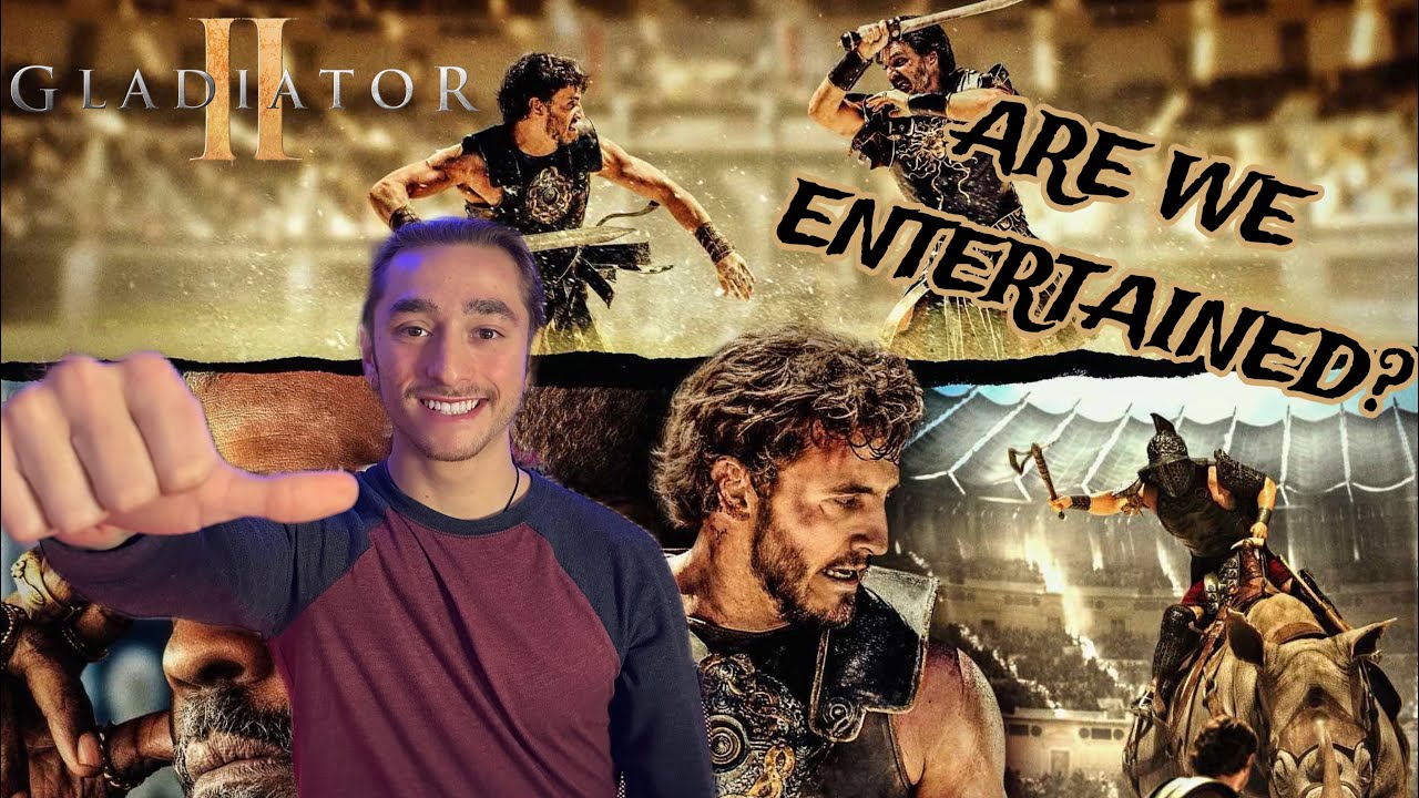 Gladiator II (2024) ARE WE ENTERTAINED?! - Review - YouTube
