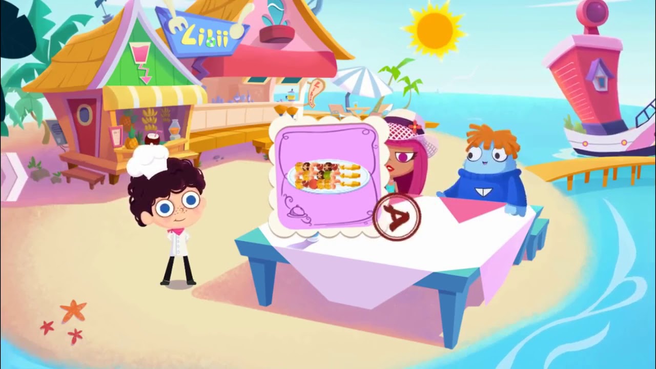 Cooking Food with Chef Sibling Island Restaurant Kids Games - YouTube