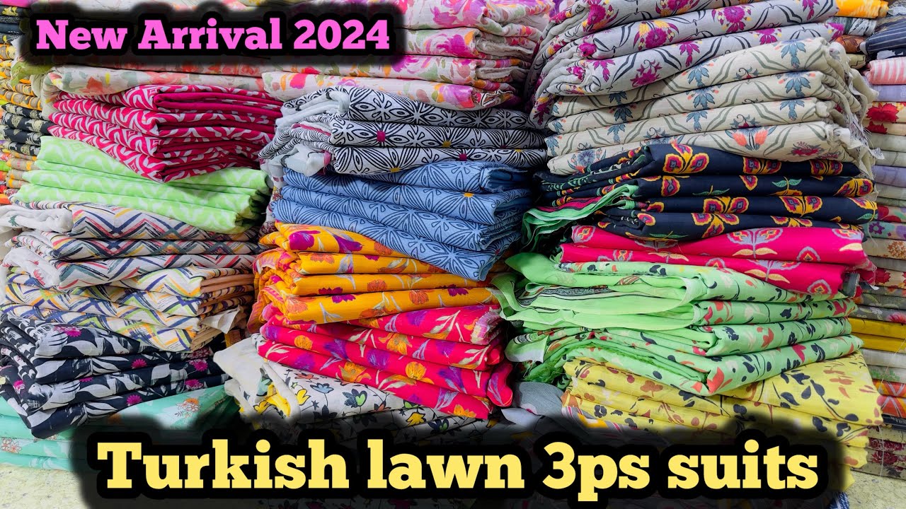 Turkish Lawn 2024 / very lowest price suits / 3ps suits / Get 5X views👑 ...