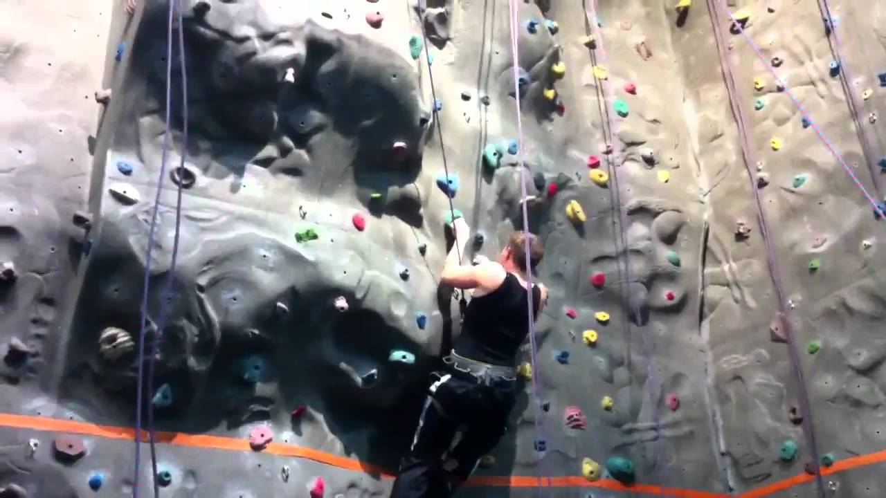 David B rock climbing at Firstenburg - YouTube