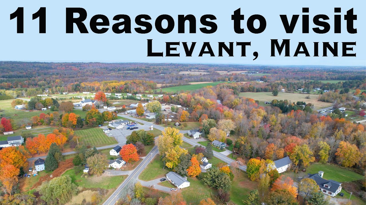 What is going on in Levant, Maine? Let me show you why. In 4K - YouTube