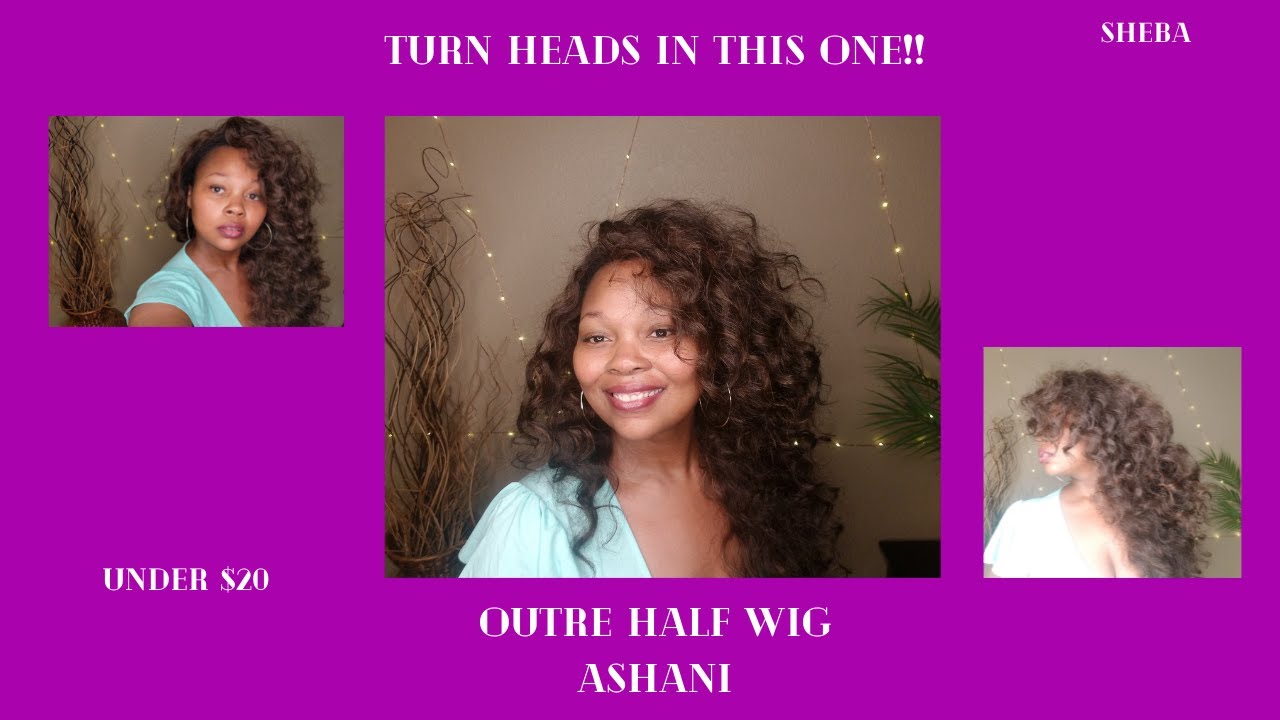 CURLS FOR DAYS! | OUTRE QUICK WEAVE| WIG ASHANI | UNDER $20 | QUICK AND ...