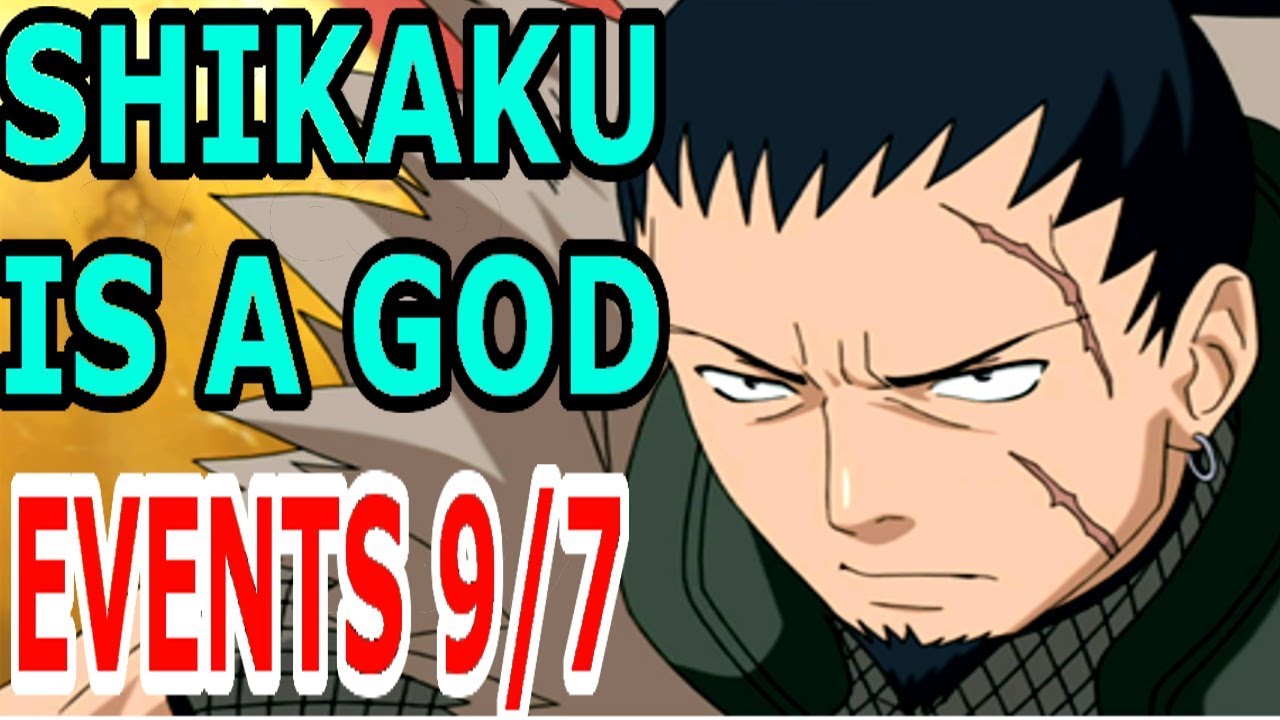 SHIKAKU A ONE MAN ARMY?! - EVENTS 9/7 | NARUTO ONLINE GUIDE - YouTube