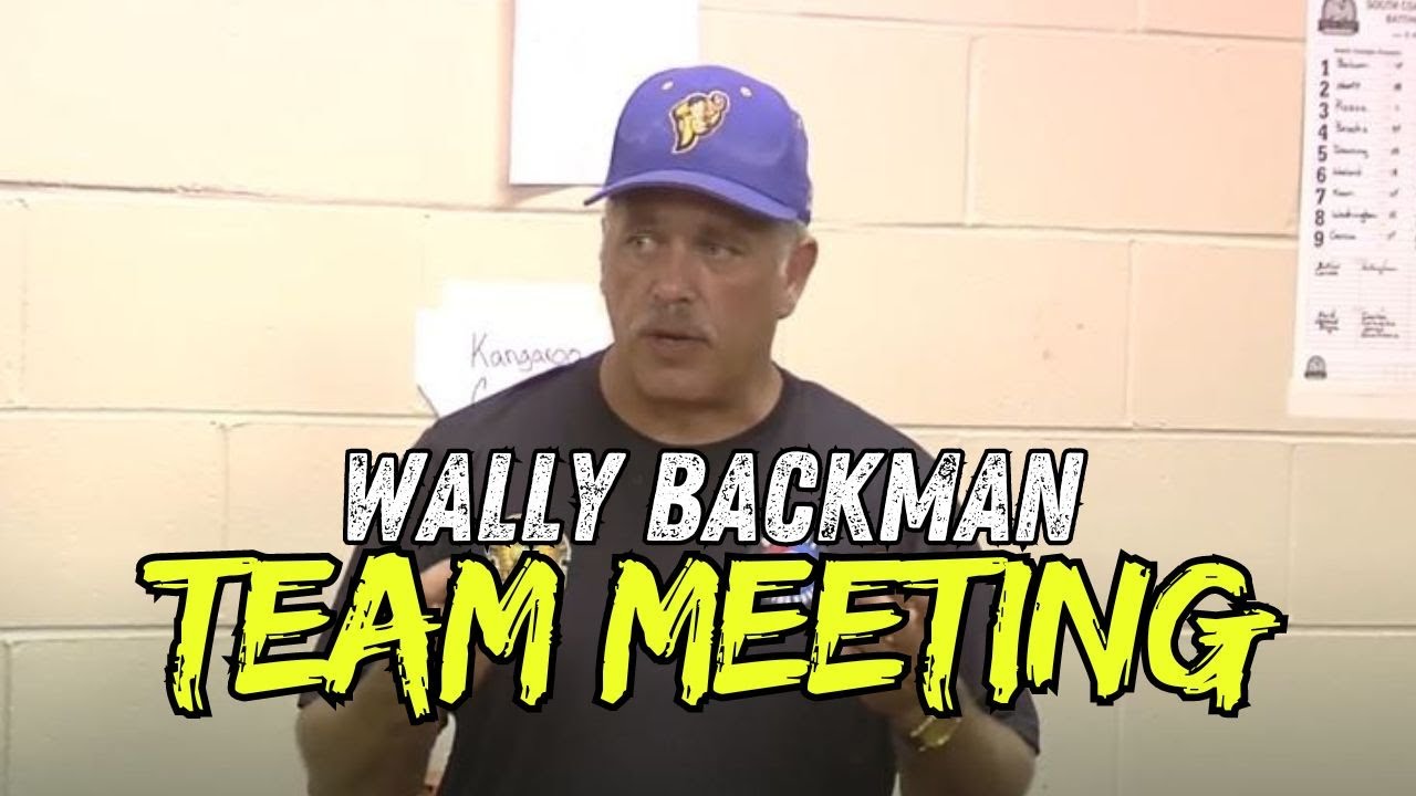 Wally Backman Team Meeting - Missed Signs (320) | Playing for Peanuts ...