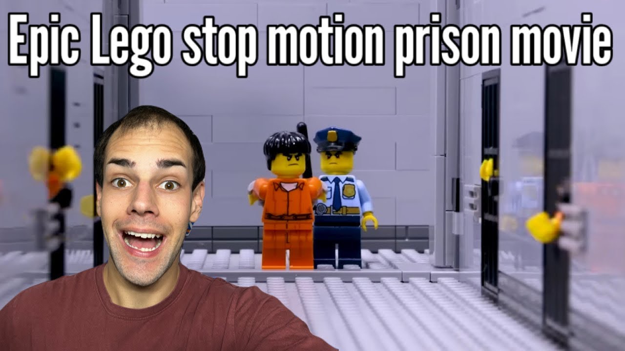 Reacting to Lego City Prison break stop motion movie - YouTube