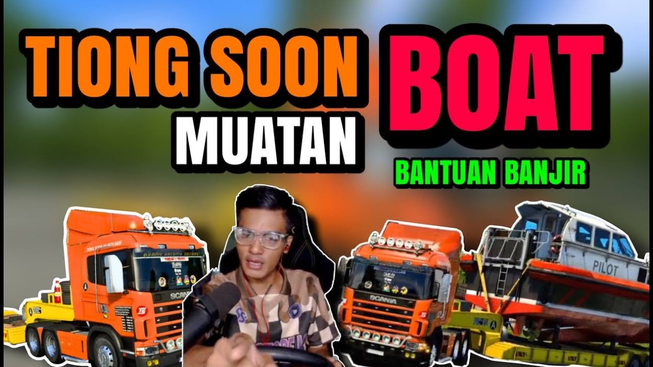 LORI TIONG SOON BAWAK BOAT NAK PERGI MEMBANTU BANJIR.. TETAPI DITENGAH ...