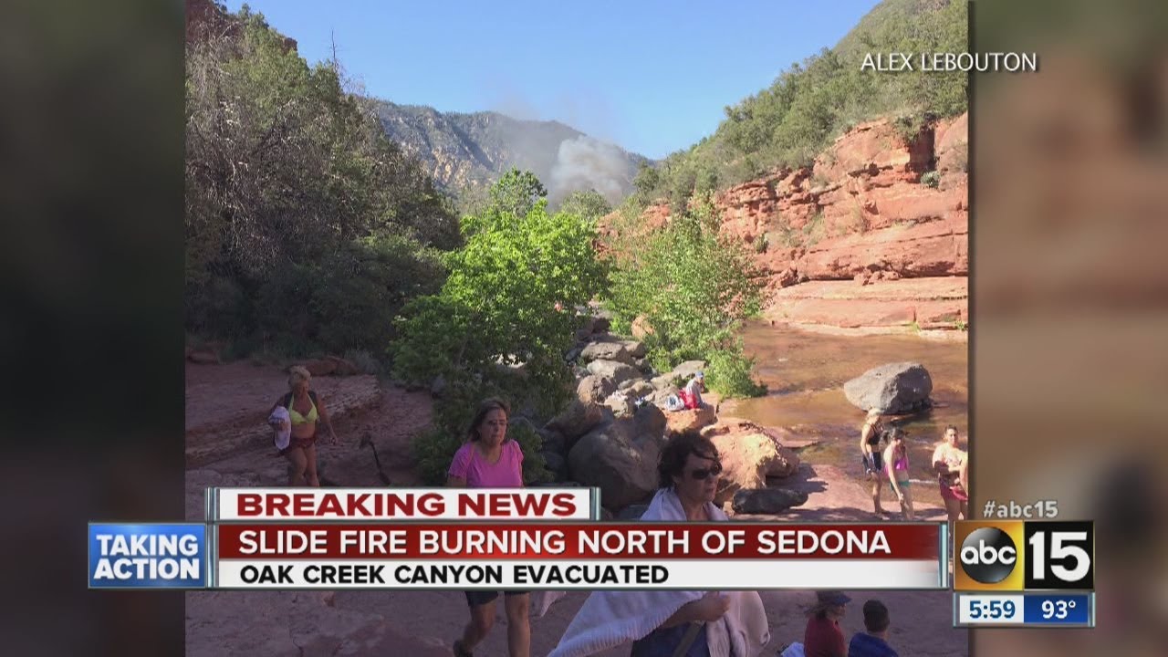 Slide Rock State Park Fire