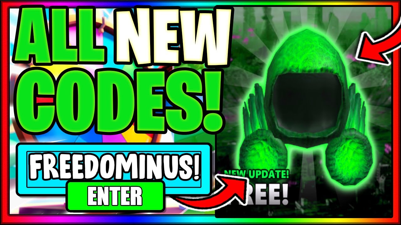 ALL *NEW* CODES IN SPIN FOR FREE UGC *🔥FREE DOMINUS!🔥* Roblox Spin For Free UGC Codes 2024 - YouTube