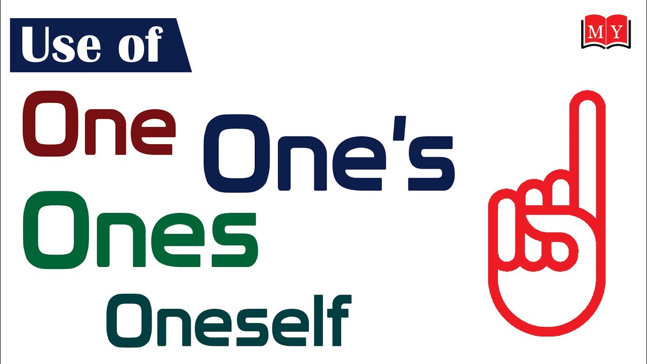 Use of One/One's/Oneself/Ones || English Grammer || Makemyexam - YouTube